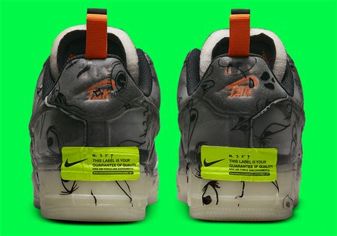Nike Air Force 1 Experimental Halloween DC8904-001 | SneakerNews.com