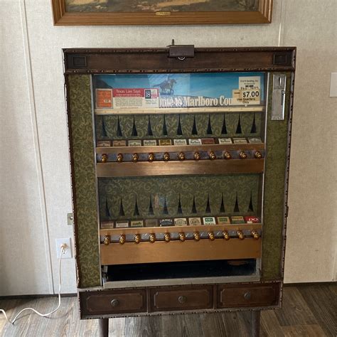 Cigarette Machine Vintage For Sale 1930s Art Deco Rowe Cigarette