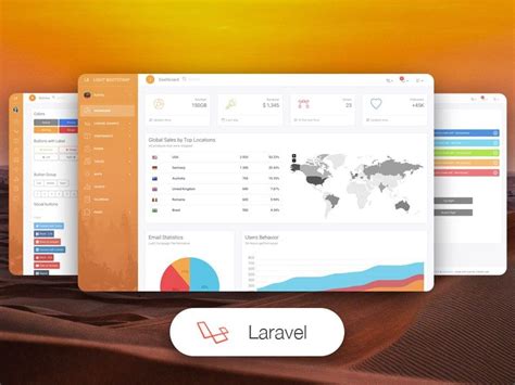 Light Dashboard Laravel Free Starter