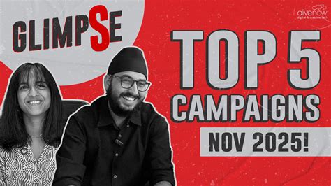 Glimpse November 2025 From Mario Style Runs To Metaverse Women Leaders Top Creative Campaigns