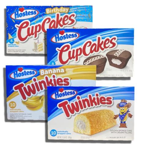 Tribeca Curations Twinkie Lovers Snack Cake Variety Pack 36 Total