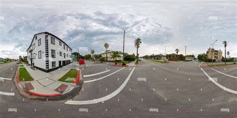 360° View Of 360 Equirectangular Photo Residential Homes On Galveston