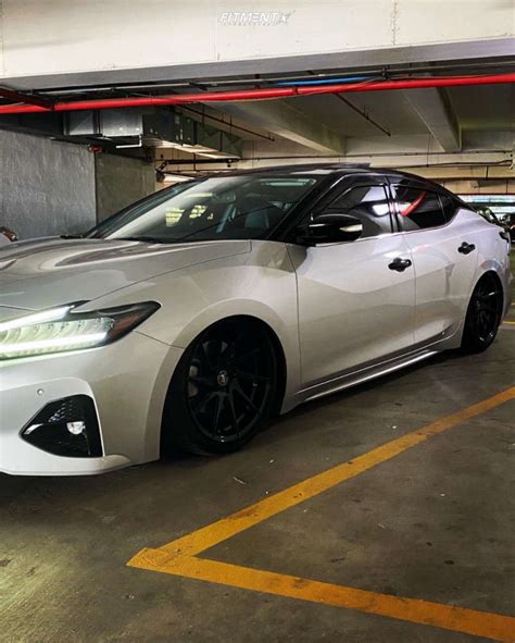 2019 Nissan Maxima Sl With 19x95 Forgestar F10d And Accelera 245x35 On
