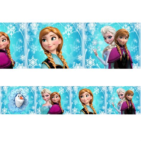 Faixa Border Decorativa Frozen Ana Elsa Olaf 6m I27 Shopee Brasil