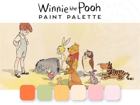 What Color Is Winnie The Poohs Nose