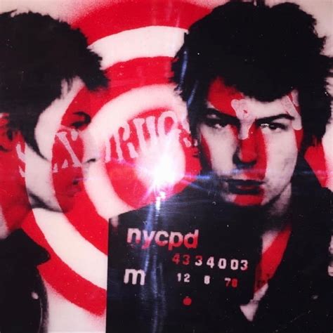 Hand Crafted Art Sid Vicous Celebrity Mugshot Graffiti 3d Art Poshmark