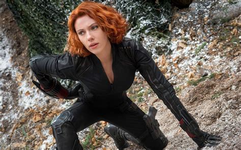 Women Scarlett Johansson Redhead Avengers Age Of Ultron Black Widow