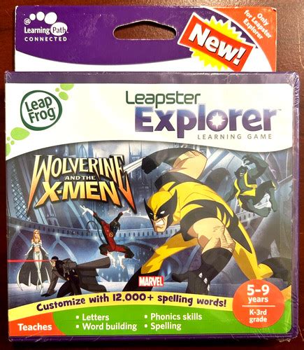 Leapfrog Leappad Explorer Wolverine And The X Men Leap Pad 1 2 3 Gs