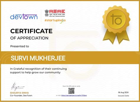survi mukherjee on linkedin achievement devtown grateful