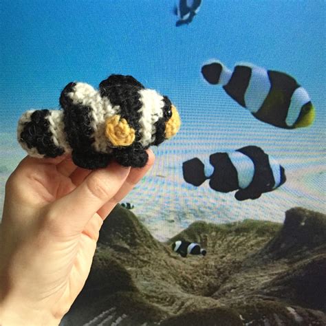 Crochet Clownfish Pattern