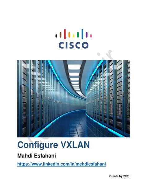 Vxlan Configuration Pdf Computer Network Multicast