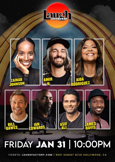 Friday Night All Star Tickets At Laugh Factory Hollywood In Los Angeles