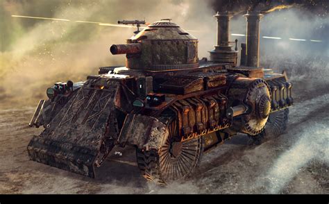 Steampunk War Vehicles