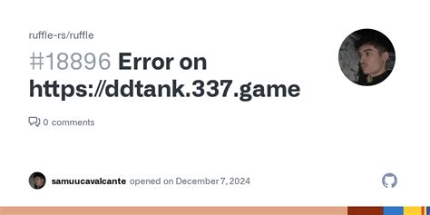Error On Ddtank337gamess88defaultaspx · Issue 18896 · Ruffle Rsruffle · Github