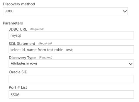 JDBC Active Discovery LogicMonitor
