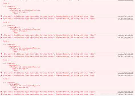 踩坑日记：invalid prop type check failed for prop “border“ expected