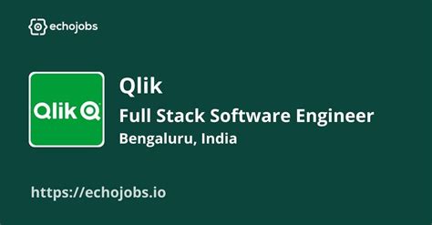 Qlik Is Hiring Full Stack Software Engineer Frontend Reactjs Backend Nodejsjava