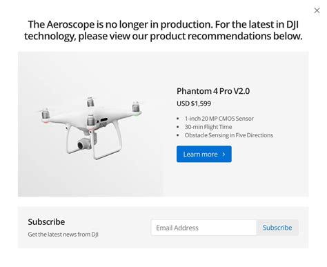 Drone Detection System Dji Aeroscope Is No Longer Produced R Dji