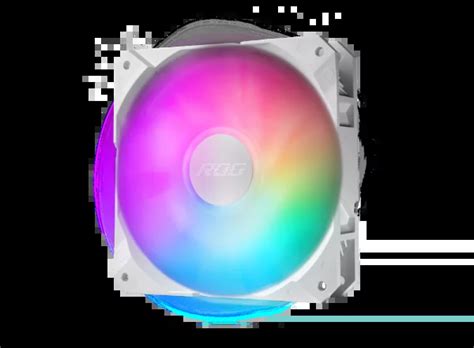 Asus Rog Strix Lc Ii Argb Aio Liquid Cpu Cooler Mm Radiator White Bermor Techzone