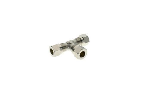 T Shaped Tube Connector With Nut 8mm M14x15 For Commercial Vehicles