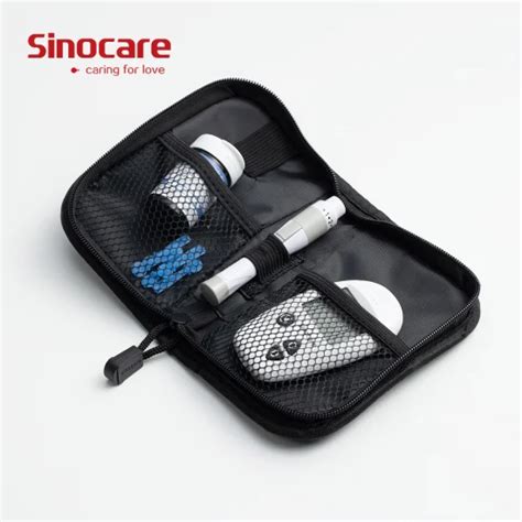 Sinocare Blood Glucose Meter Monitor Glucometer Kit Blood Glucose