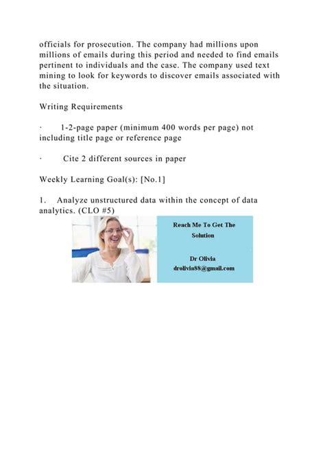 Assignment Unstructured Data Analytics Paperintroductiondocx