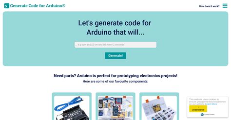 Generador De Código Para Arduino Con Inteligencia Artificial Duino C