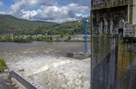 Bluestone Dam At Near Record High Levels From Helene Storm News