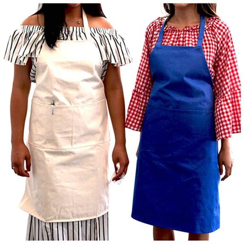 Basic Bib Apron Cotton Apron Promotional Aprons