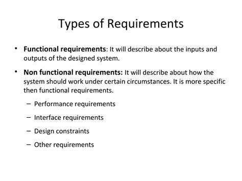 Requirement Specification Srs Ppt