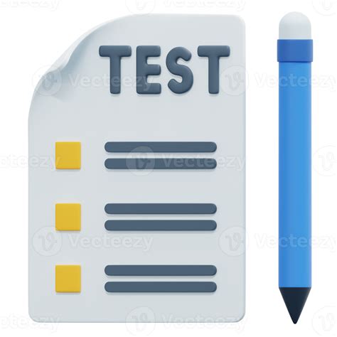 Test 3d Render Icon Illustration 11619115 Png
