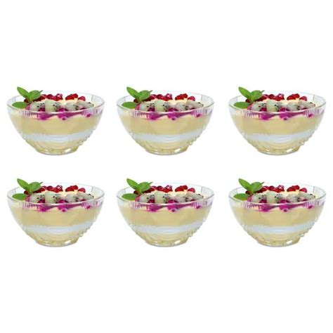 Yera Glass Bowl Set 225 Ml 6 Pcs Jiomart
