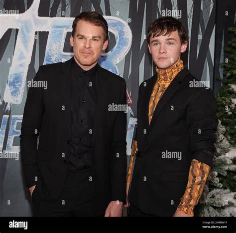 New York Ny Usa 1st Nov 2021 Michael C Hall Jack Alcott At