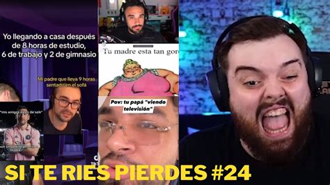 Ibai Reacciona Al Si Te Ries Pierdes 24 Youtube