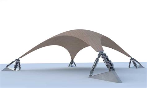 Stuttgart Smart Shell Adaptive Structure E Architect