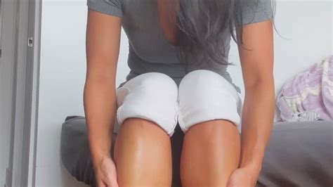 Oiling Shaking And Massaging My Sexy Calves Malily Legs Clips4sale