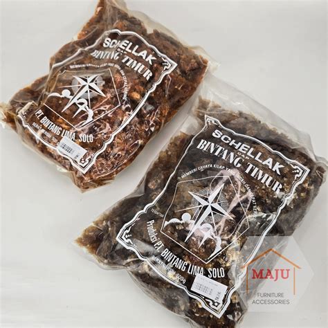 Jual Shellak Bintang Timur Cokelat Hitam Serlak Sirlak Shelak Sherlak Shellac