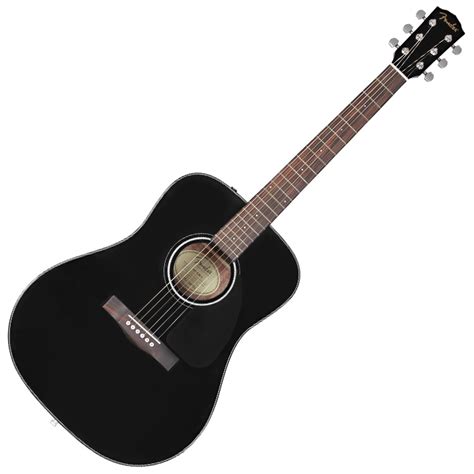 Fender CD-60 Dreadnought V3 Black - MuzikOne