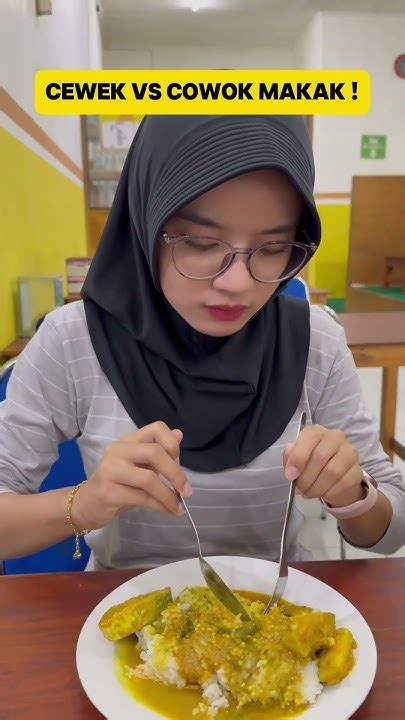 Cewek Vs Cowok Makan Youtube