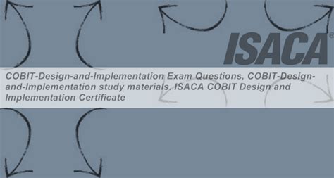 cobit design and implementation exam questions cobit design and
