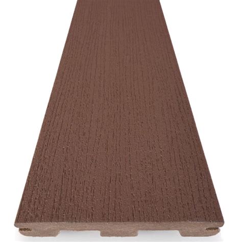 Contre Marche De Composite Timbertech Edge Dark Teak 7 14 X 12