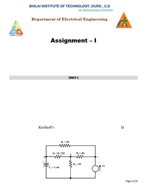 Bee Assignment I March 2026 Pdf Ac Power Electric Power