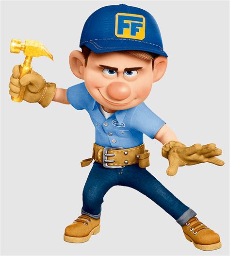 Wreck It Ralph Fix It Felix And Sergeant Calhoun