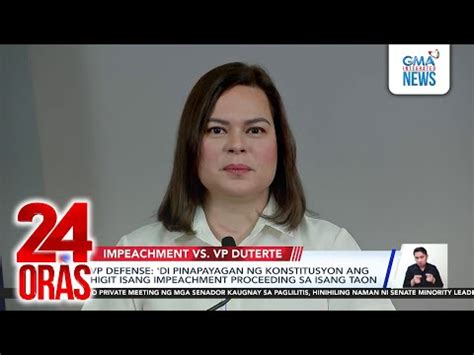 VP Sara Duterte’s Impeachment: Constitutional Limits & Legal Arguments Explained - Philippines ...