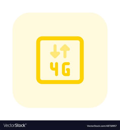 Forth Generation Of Internet Connectivity Vector Image