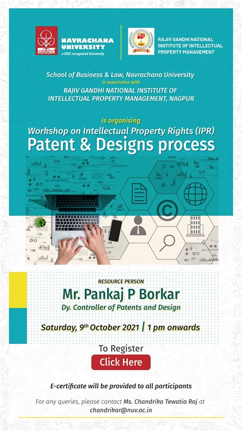 [workshop] On Ipr Patent And Designs Process By School Of Business