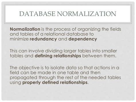 Learn Database Design With Mysql Chapter 5 Design Principles And No