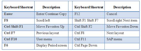 Sap Shortcut Keys Pdf Lopteinstitute