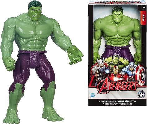 Titans Hero Series Hulk 12 Inch Tall Action Figure From Marvel Avengers