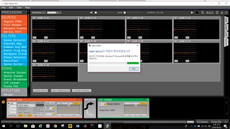 Error During Running Issue Open Ephys GUI GitHub